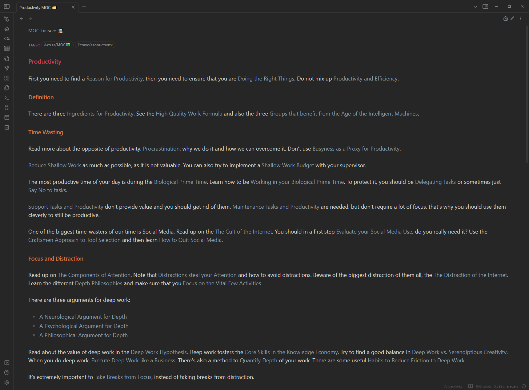My Life OS in Obsidian: Part 0 - Introduction